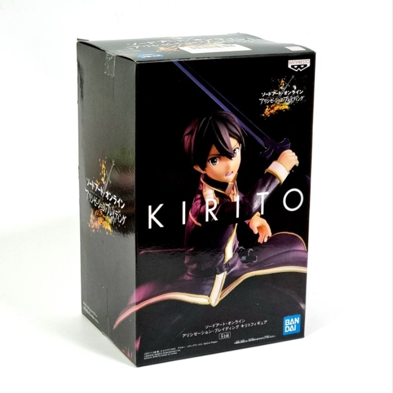 ของแท้มือ 1 Banpresto - Sword Art Online : Alicization - Kirito Figure ...