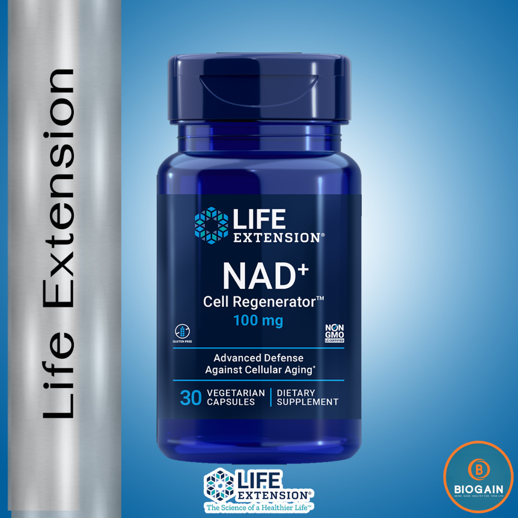 Life Extension NAD+ Cell Regenerator™ 100 mg / 30 Vegetarian Capsules ...