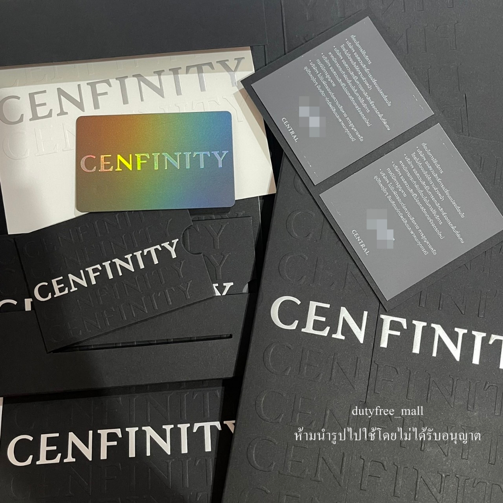 บัตรจอดรถปีล่าสุด Cenfinity Platinum & Gold [ของแท้💯%][Exp.02/25 ...