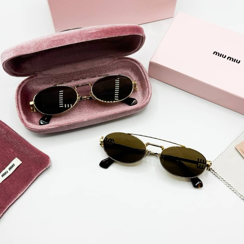 แว่นตากันแดด MIUMIU ORIGINAL FULL BOX SET | Shopee Thailand