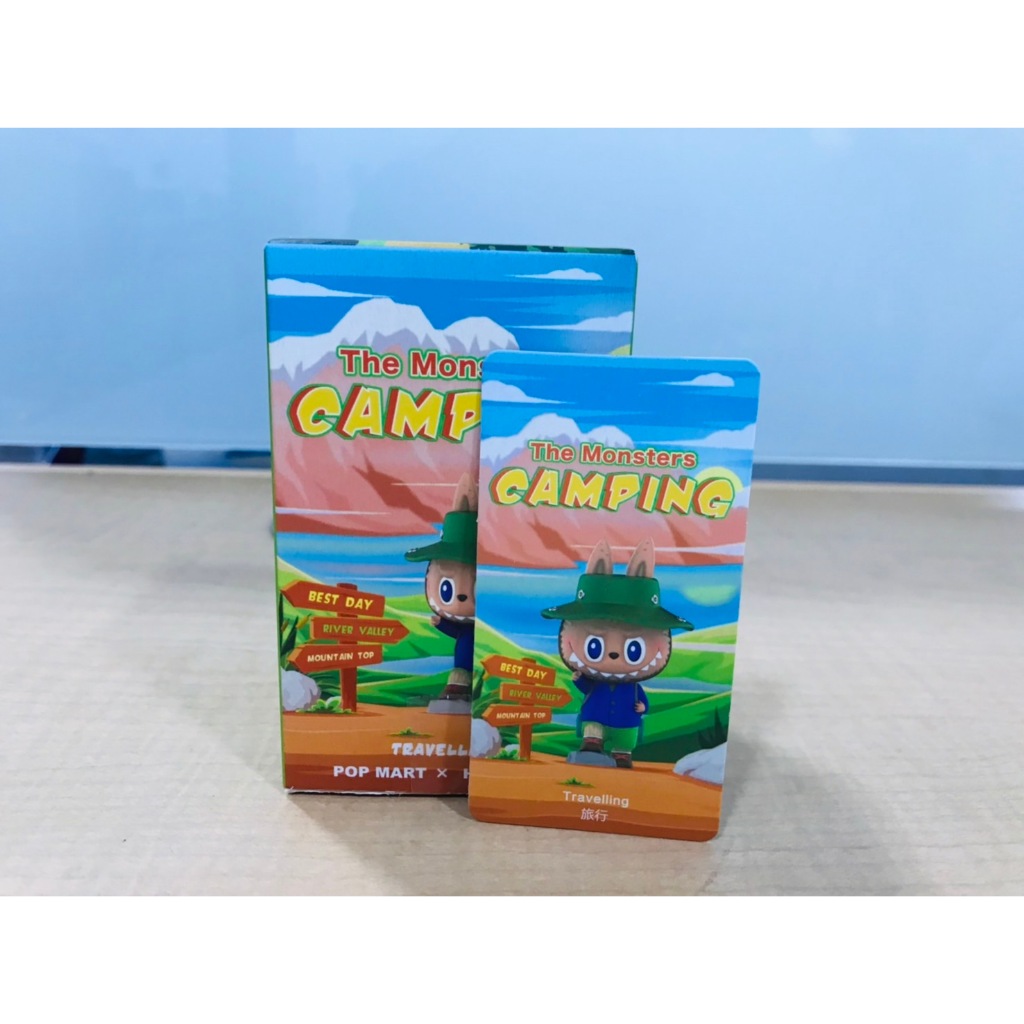 POPMART The Monsters Camping Series Travelling | Shopee Thailand