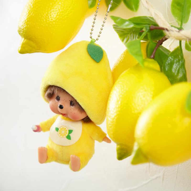 พร้อมส่ง พวงกุญแจ Monchhichi Mon Mon Farm Lemon Keychain Boy | Shopee ...