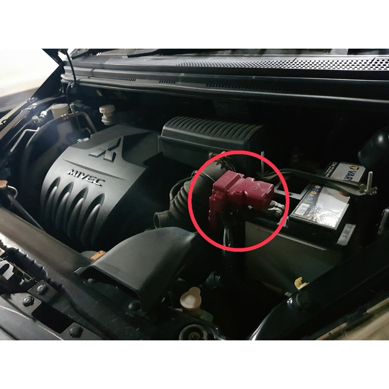 อะไหล่แท้ศูนย์ ฝาครอบแบตเตอรี่ ขั้วบวก PAJERO, TRITON, XPANDER, SPACE ...