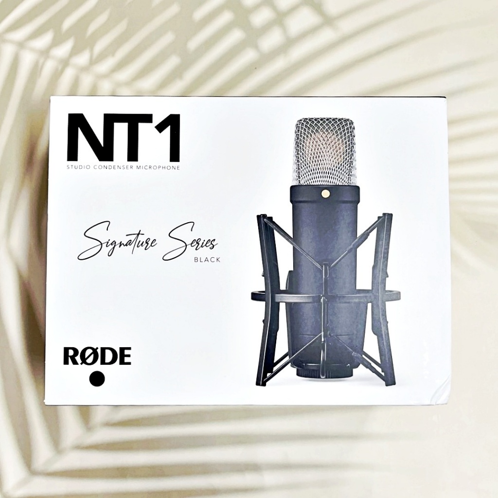 [Rode®] NT1 Studio Condenser Microphone Signature Series,Black ไมโครโฟน ...