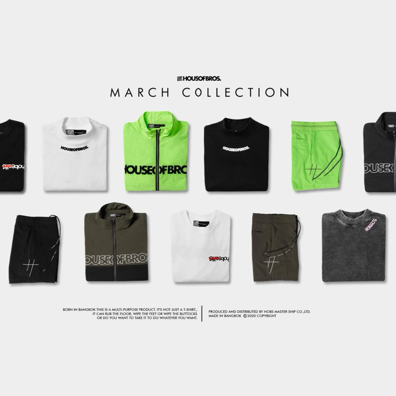 **ส่งฟรี** เสื้อ Hobs | March Collection | Shopee Thailand