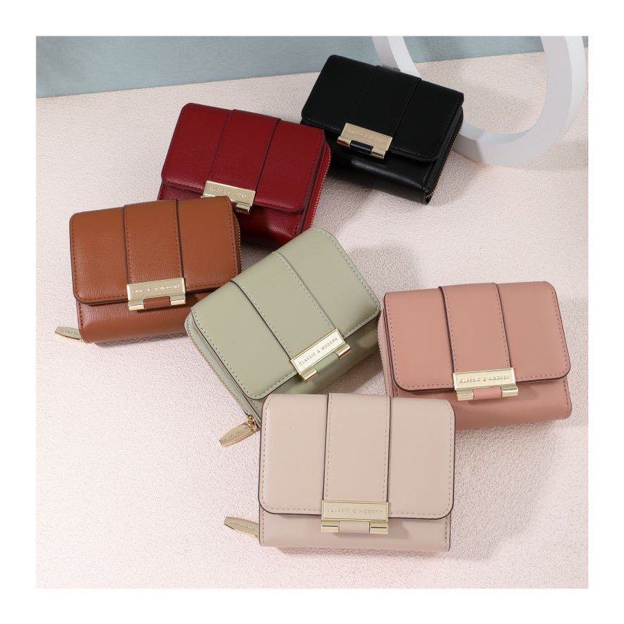 T6102-036 พร้อมส่ง !!!Anpanae กระเป๋าสตางค์ กระเป๋าสตางค์ผู้หญิงใบสั้น 3พับ CLASSIC&MODERN ...