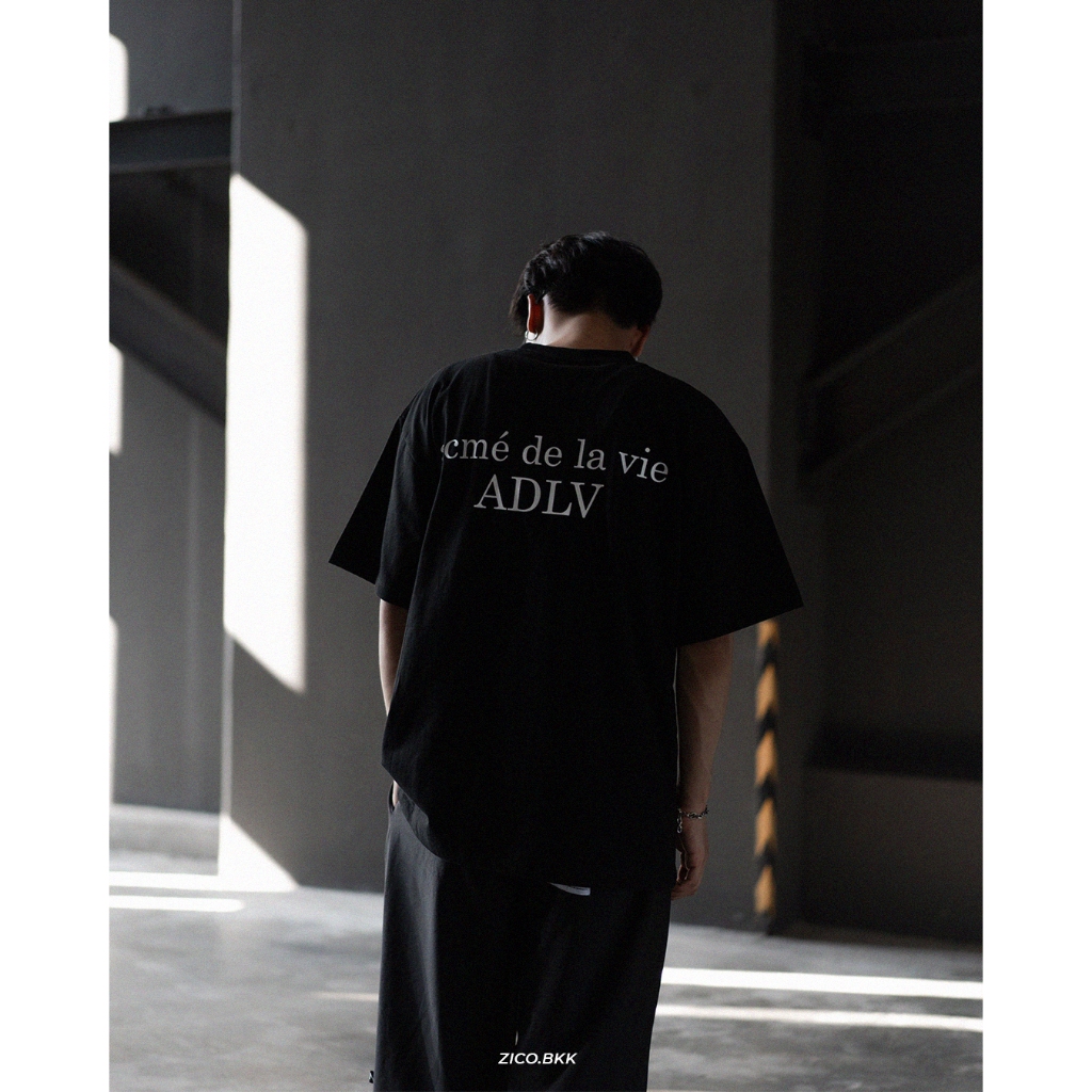 [acmé de la vie] ADLV Basic Logo Short Sleeve T-Shirt | Shopee Thailand