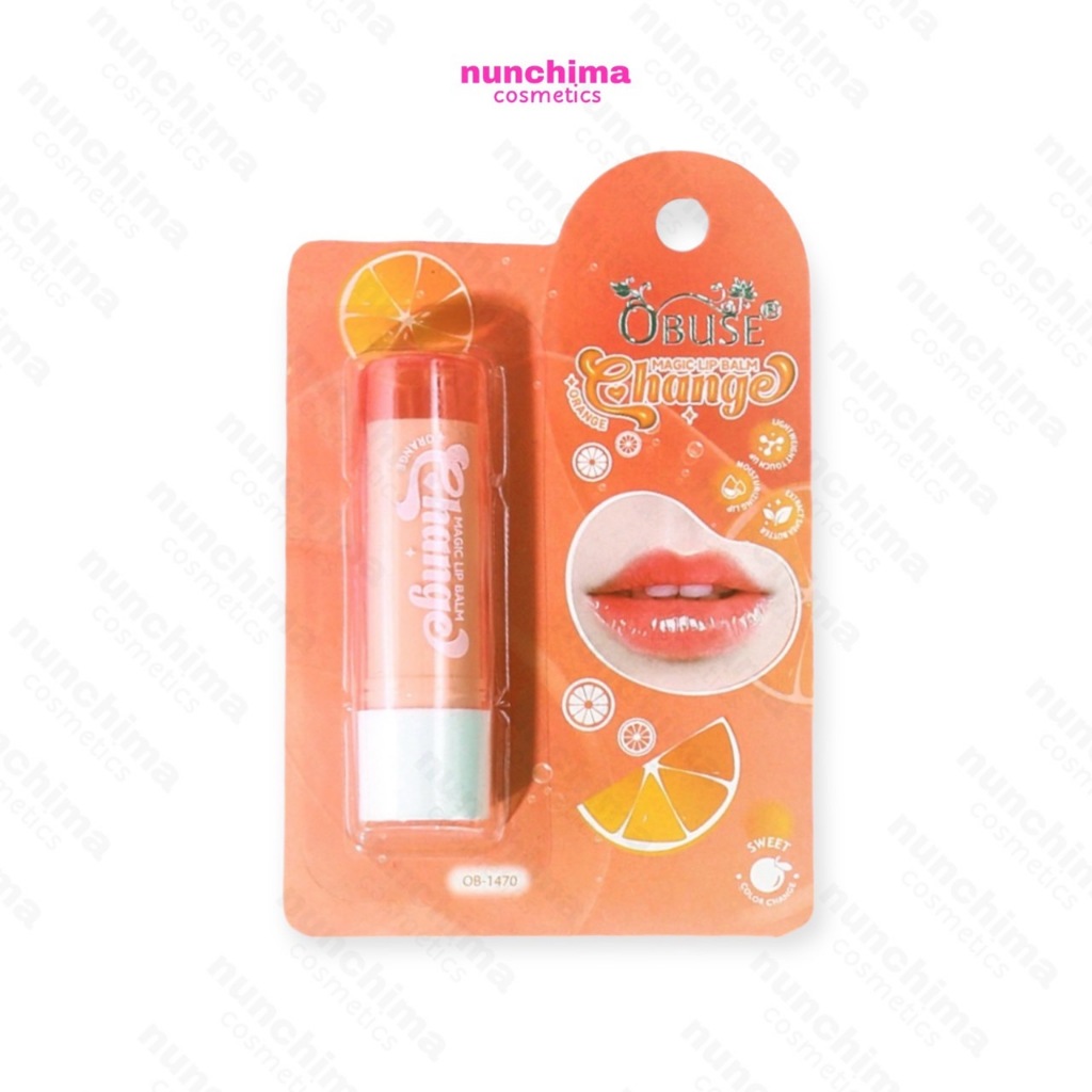 OB-1470 Obuse Change Magic Lip Balm โอบิวซ์ เชนจ์ เมจิก ลิป บาล์ม ลิป ...