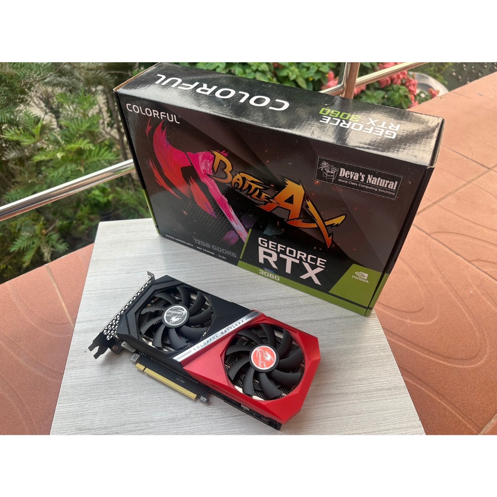 VGA (การ์ดแสดงผล) COLORFUL GEFORCE RTX 3060 NB DUO 12GB | Shopee Thailand
