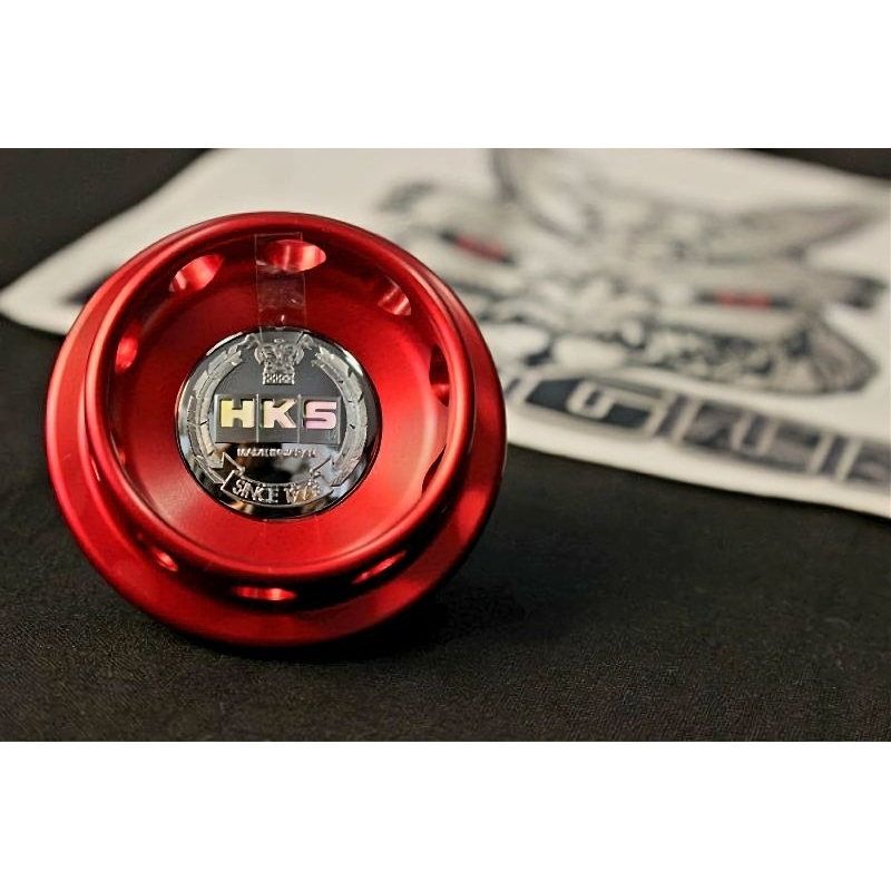 ฝาน้ำมันเครื่อง Hks แท้ Oil Cap HKS for Honda Nissan Suzuki ทนแรงดัน ทน ...