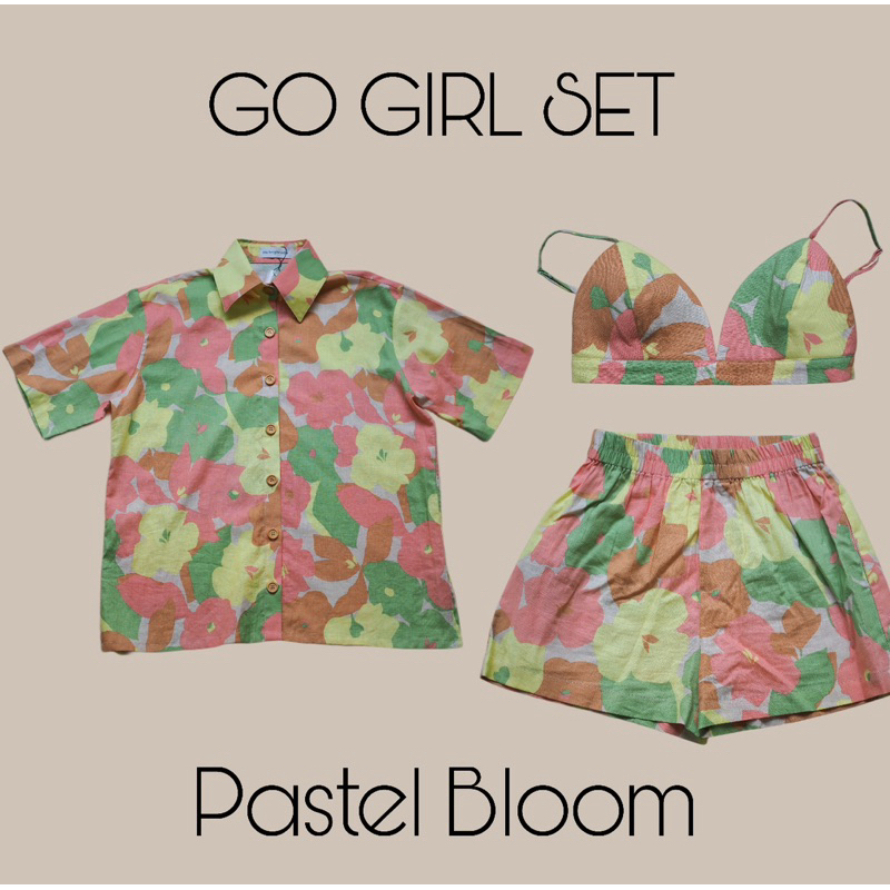 Go Girl Set (Pastel Bloom) | Shopee Thailand