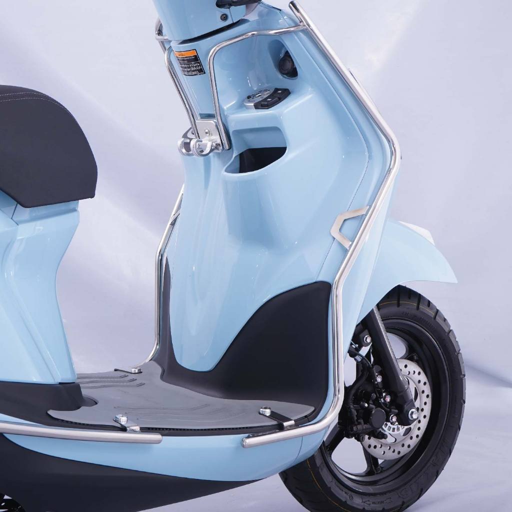 กันชนบังลมหน้า GRAND FILANO HYBRID แท้ศูนย์ YAMAHA BJK-SF831-MA-ST สแตนเลส กันชนบังลม แกรนด์ ฟี ...