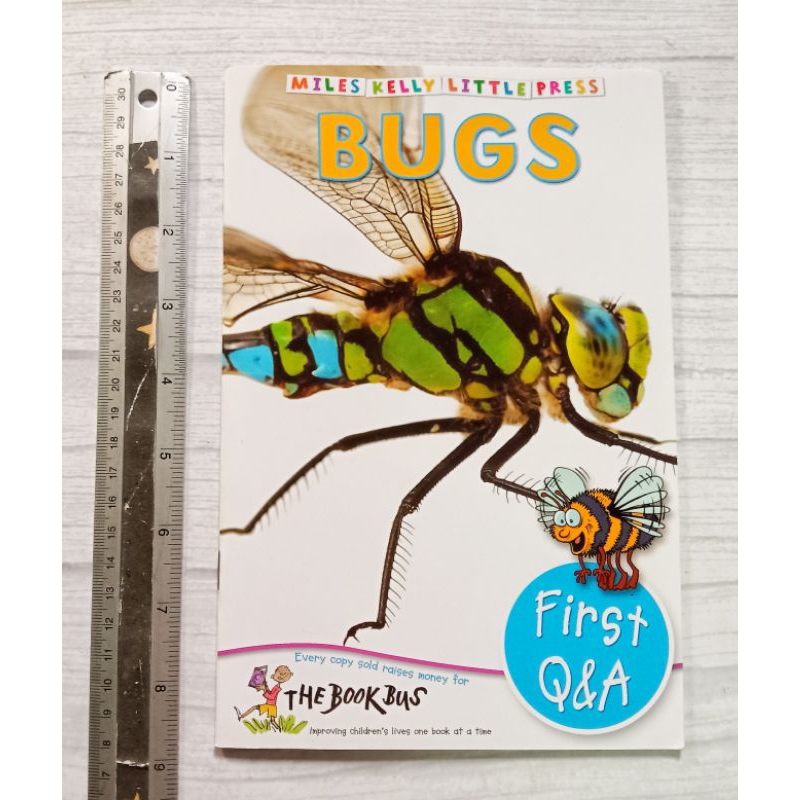 Bugs First question and Answer ความรู้เกี่ยวกับแมลง หนังสือเด็ก ภาษา ...
