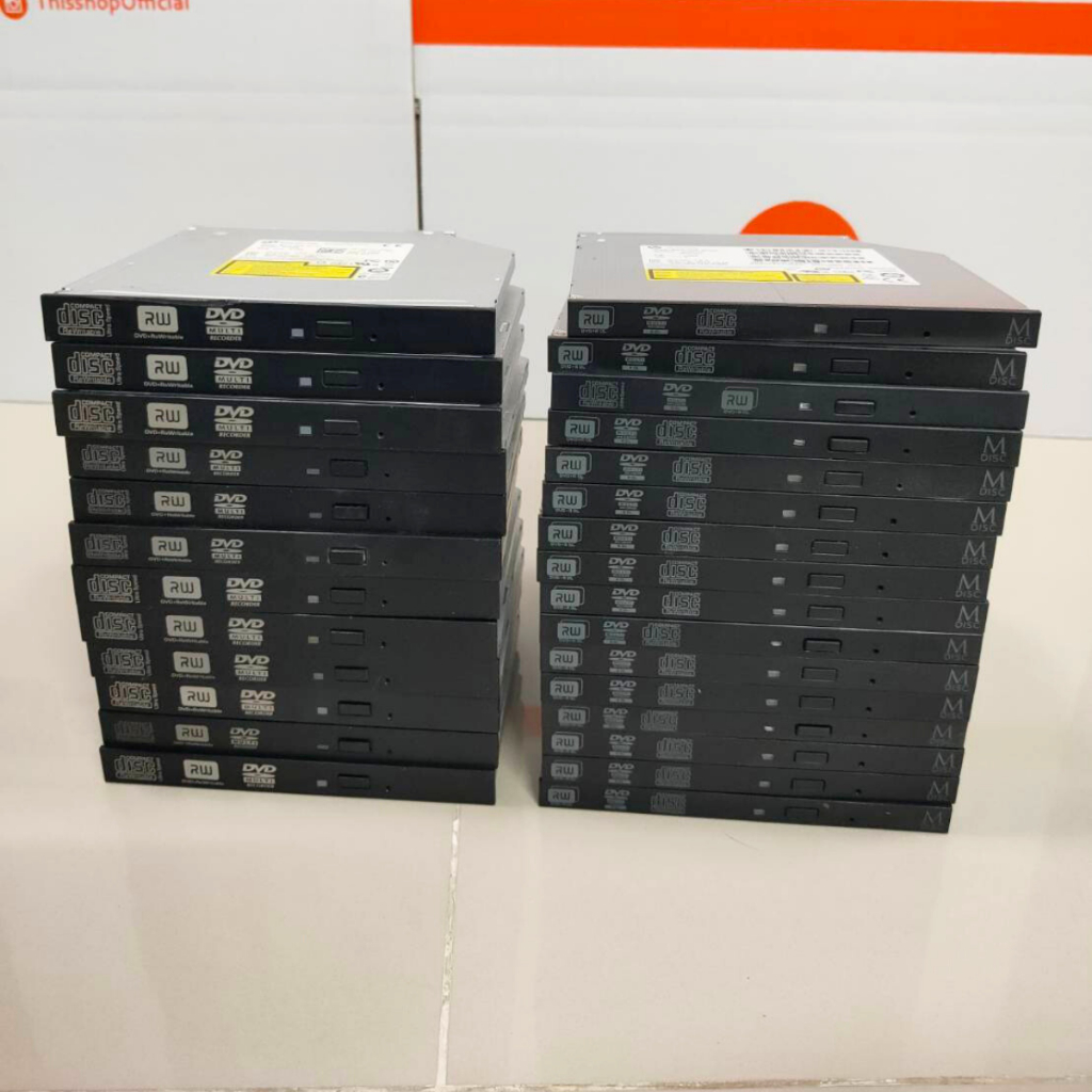 ดีวีดีคอมพิวเตอร์ CD DVD Writer Built-in SATA ขนาด (9 มม.บางสลิม) (1.2 ...