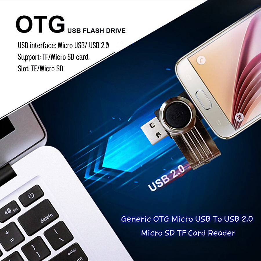 แฟลชไดร์ฟ OTG USB Flash drive 2in1 ถ่ายโอนข้อมูล ความเร็วสูง สําหรับ ...