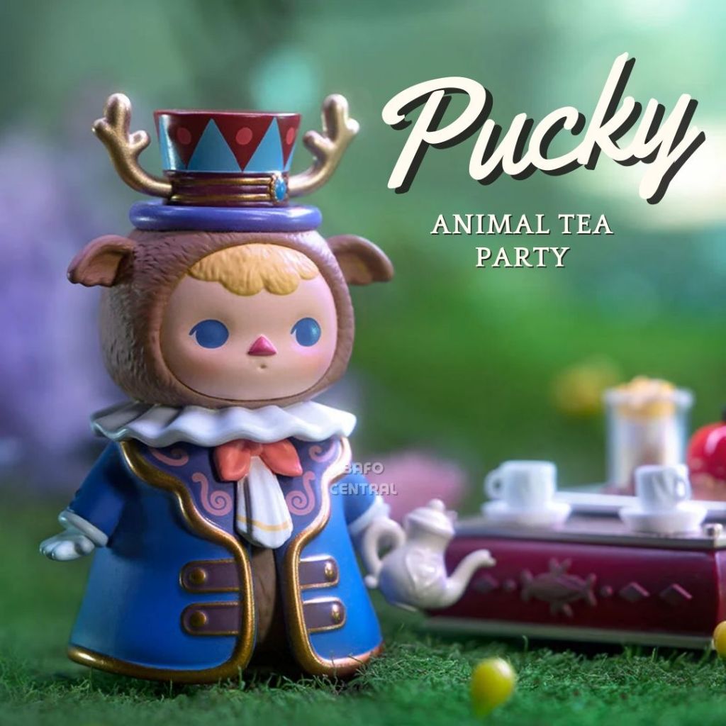 Live 20.00 ** Pucky Animal Tea Party [พร้อมสุ่ม] กล่องสุ่ม POP MART ...