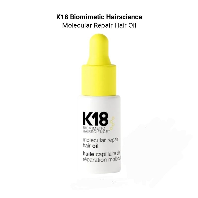 K18 Biomimetic Hairscience Molecular Repair Hair Oil 4 ml | Shopee Thailand