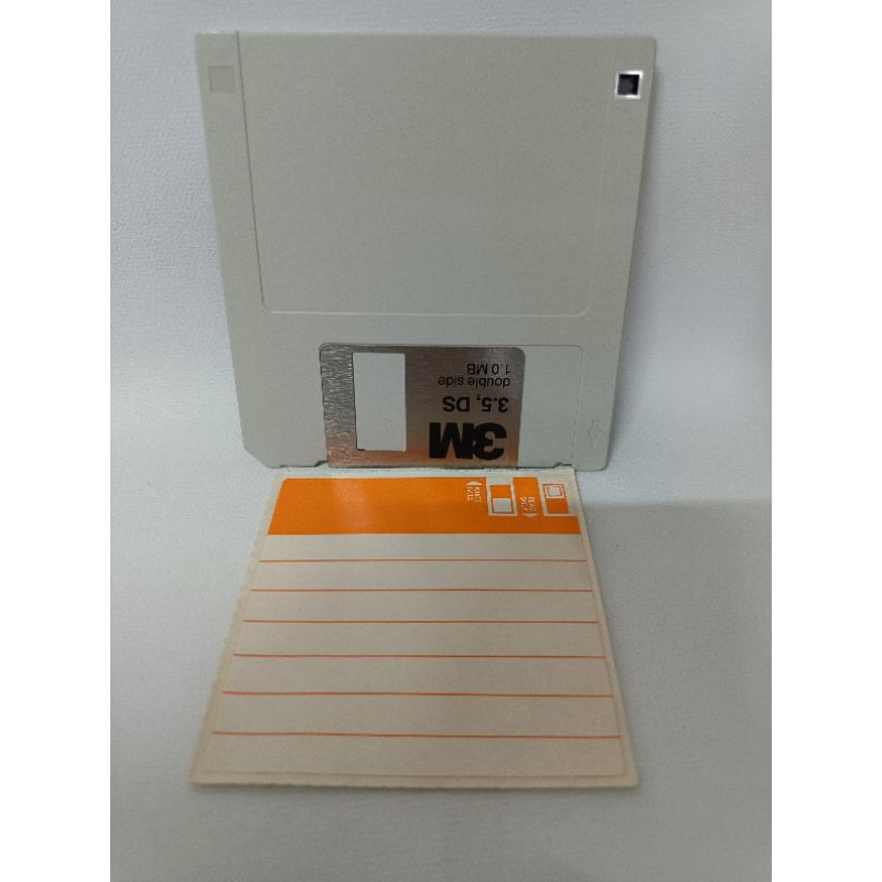 แผ่นดิสแท้ 3M Floppy Disk A 800K 2DD แผ่นใหม่แกะกล่องให้พร้อม Label ...