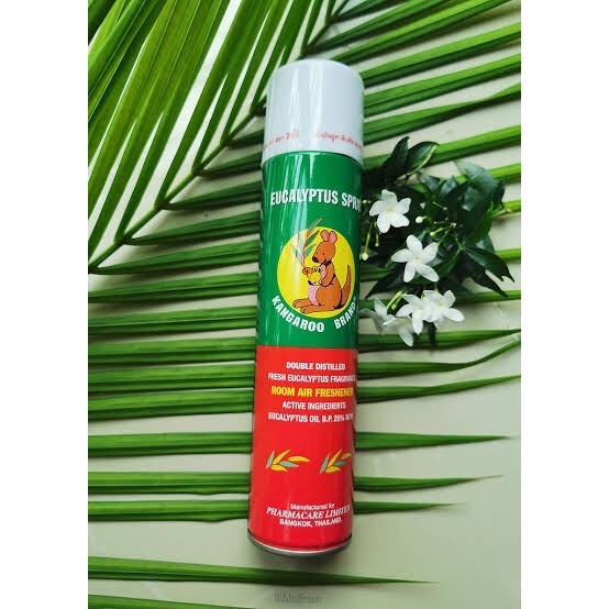 Kangaroo Eucalyptus Spray (300 ml) สเปรย์ยูคาลิปตัส ปรับอากาศให้หอมสด ...