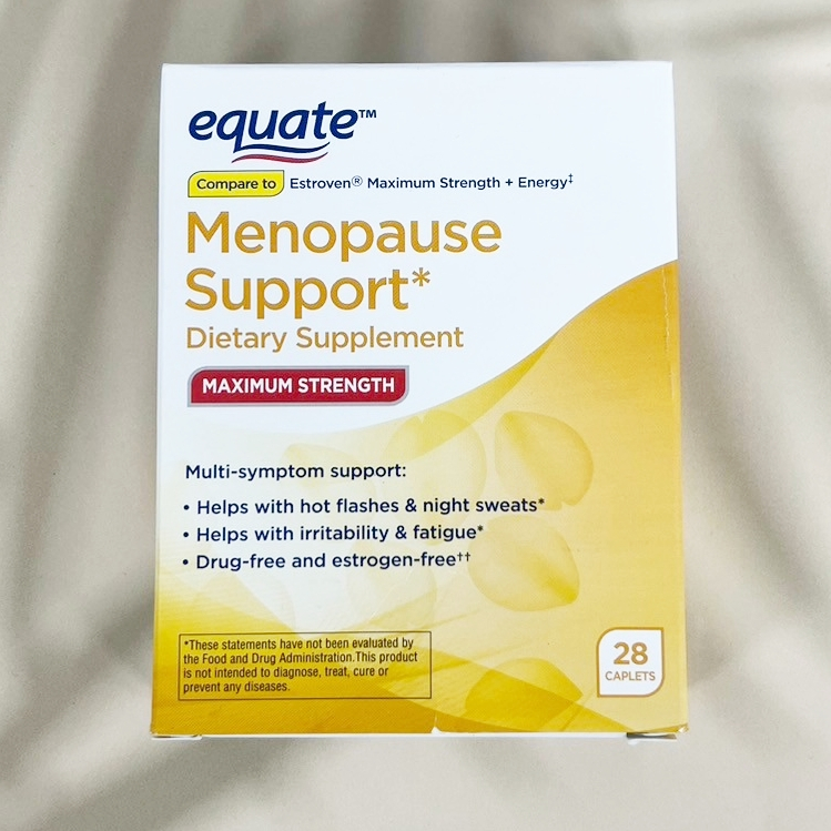 [Equate™] Menopause Support Dietary Supplement Maximum Strength 28 ...