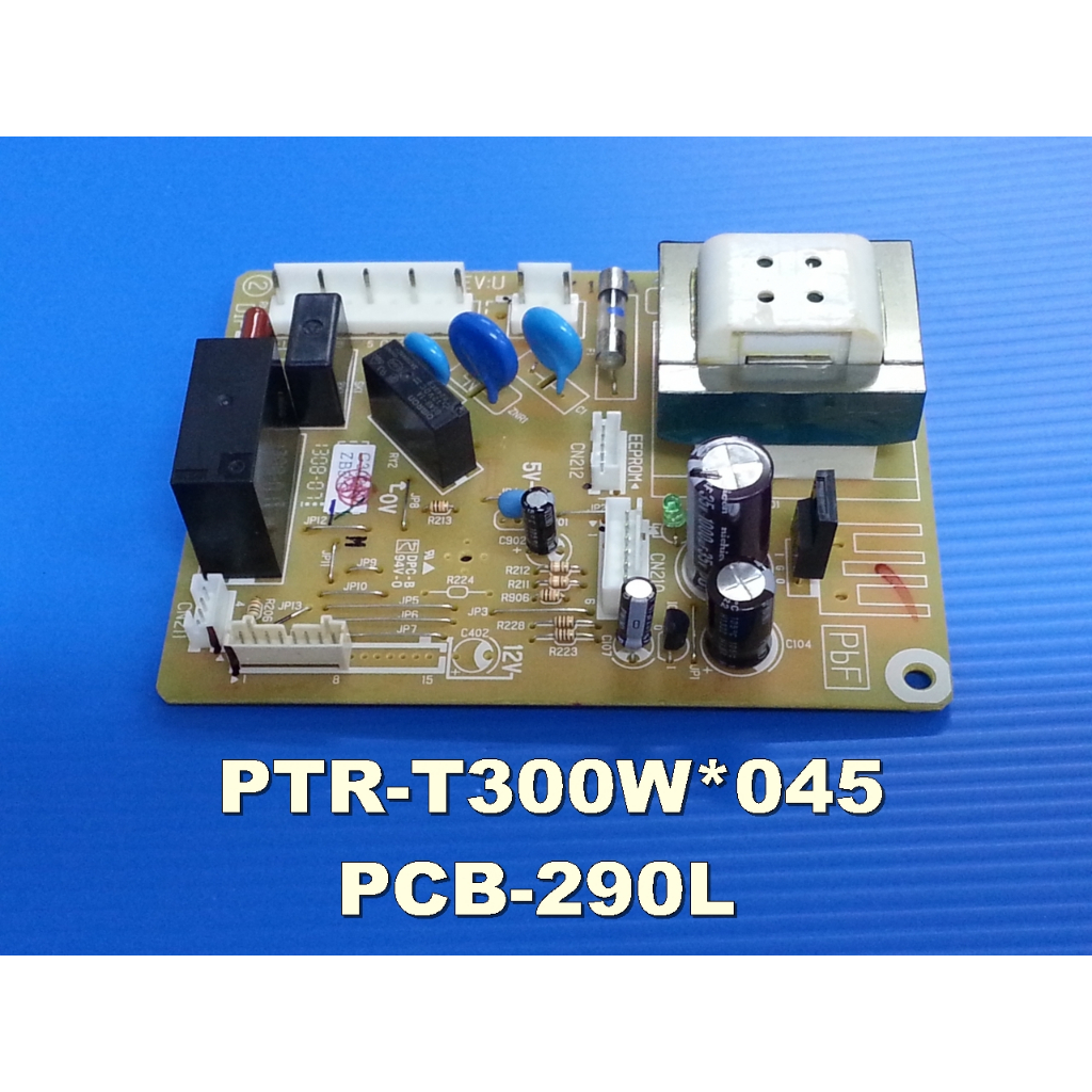 แผงควบคุมตู้เย็น PCB-290L ยี่ห้อ Hitachi อะไหล่แท้ พาร์ท PTR-T300W*045 ...