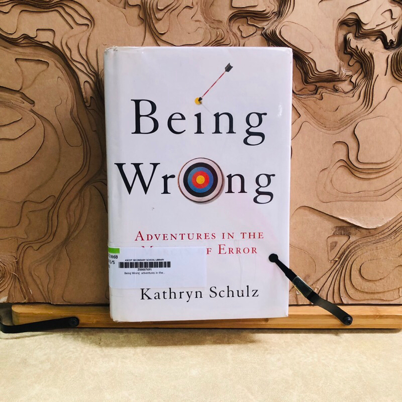 จ658 Being Wrong ADVENTURES IN THE F ERROR Kathryn Schulz | Shopee Thailand