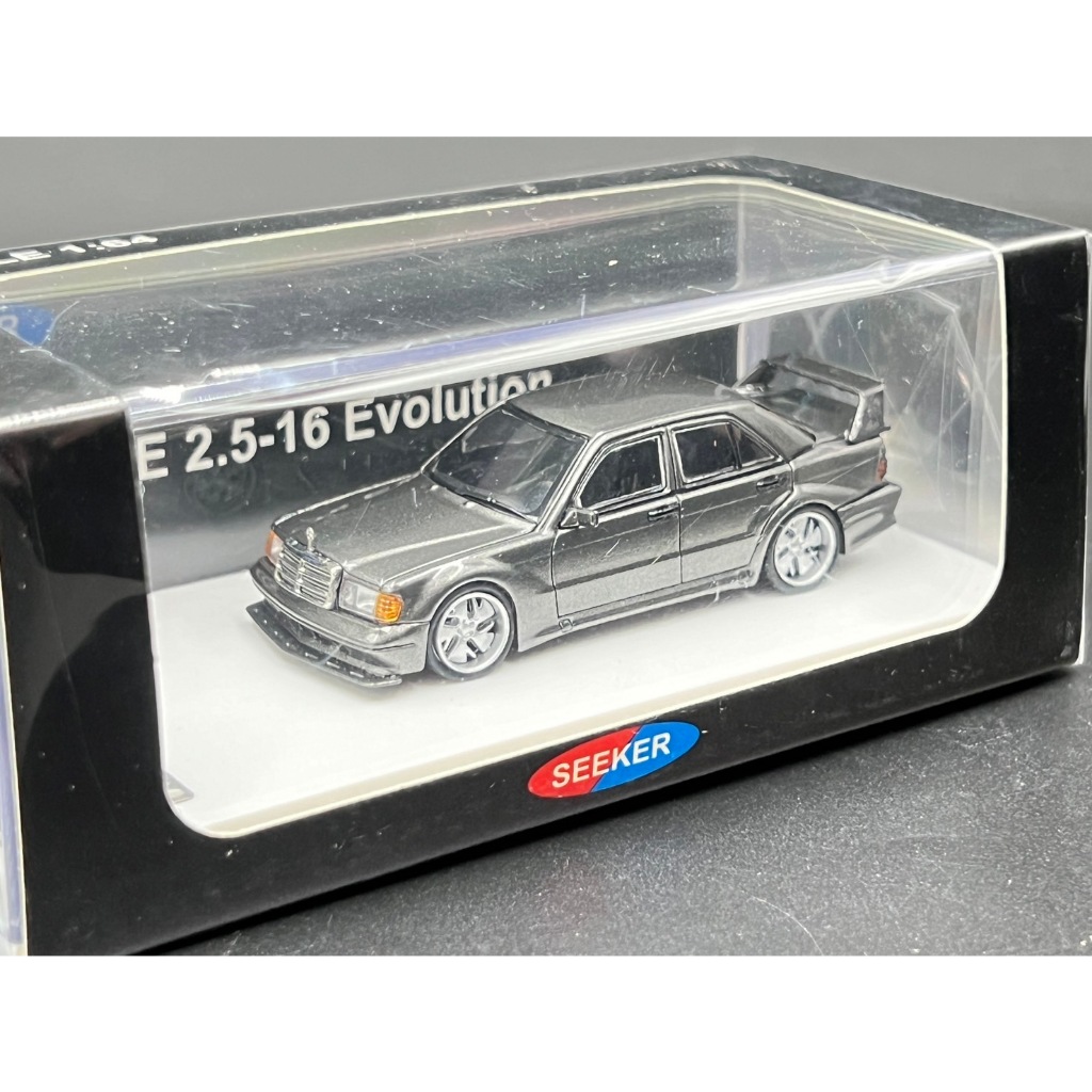 Seeker 1:64 Mercedes-Benz 190E 2.5-16 Evolution diecast model. Metallic ...