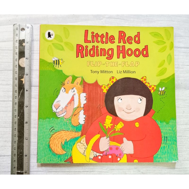 นิทานเด็ก Flip the flap Goldilocks Little Red Riding Hood นิทานภาษา ...