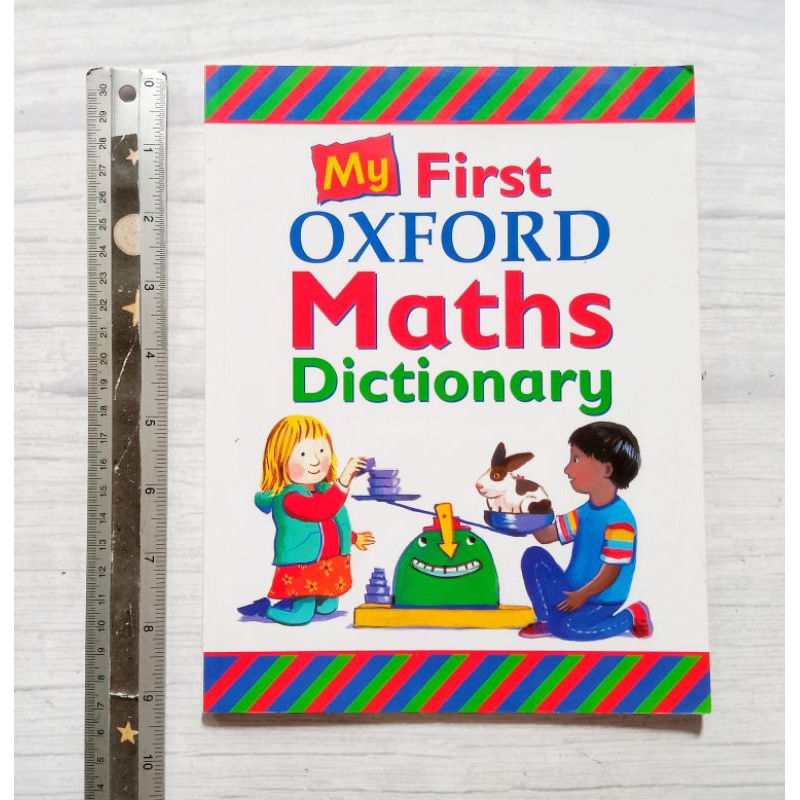My First Oxford Maths Dictionary พจนานุกรม เลข คณิตศาสตร์ หนังสือภาษา ...