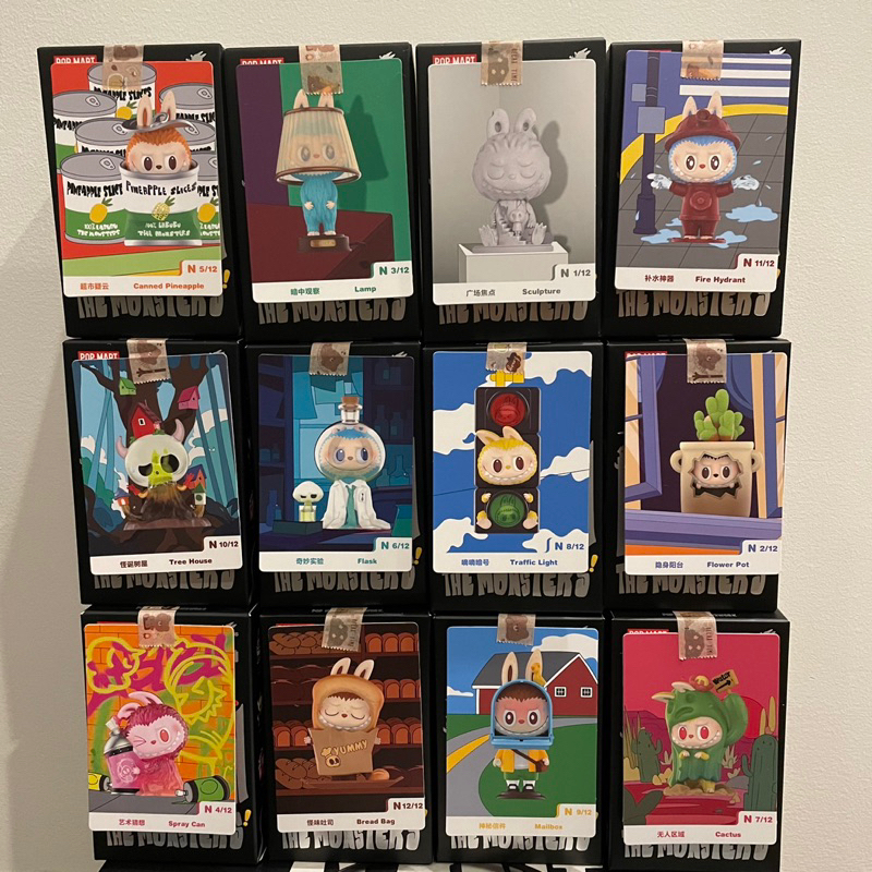 [POP MART] พร้อมส่ง THE MONSTERS Almost Hidden Series Figures | Shopee ...