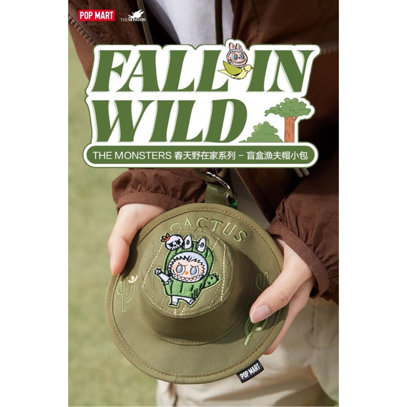 (พร้อมส่ง)กล่องสุ่ม Popmart THE MONSTERS FALL IN WILD Series หมวกชาว ...