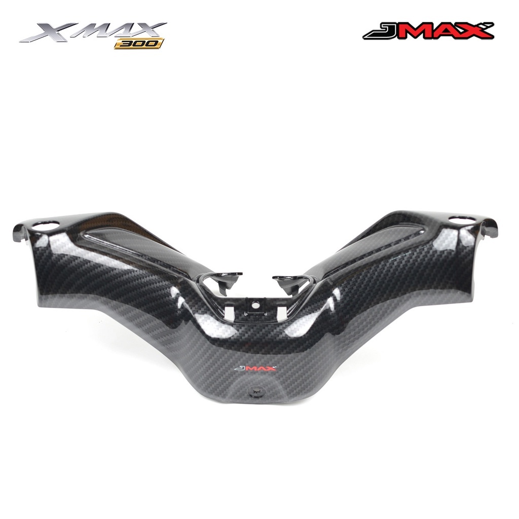 ฝาครอบแฮนด์บน (ใหญ่) XMAX 300 2017-23 JMAX ตรงรุ่น ลายฟิล์มคาร์บอน 6D ...