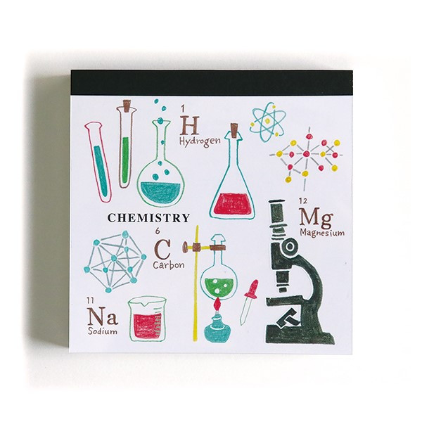 Memo pad square Chemistry Made by GreenFlash ST-003 | Shopee Thailand