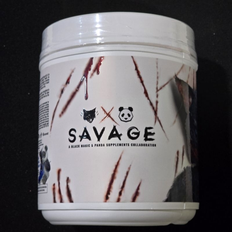 SAVAGE Pre-Workout Black Magic X Panda Limited Edition | Shopee Thailand