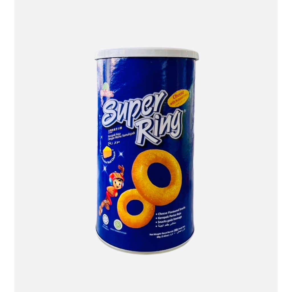 Super Ring Cheese Balls ซุปเปอร์ริง ริงชีส ชีสบอล แบบกระป๋อง 80 กรัม ...