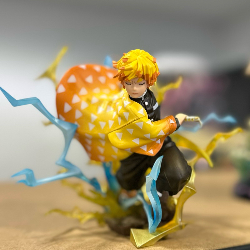 โมเดลลิขสิทธิ์แท้ Zenitsu Agatsuma Thunderclap and Flash Demon Slayer ...