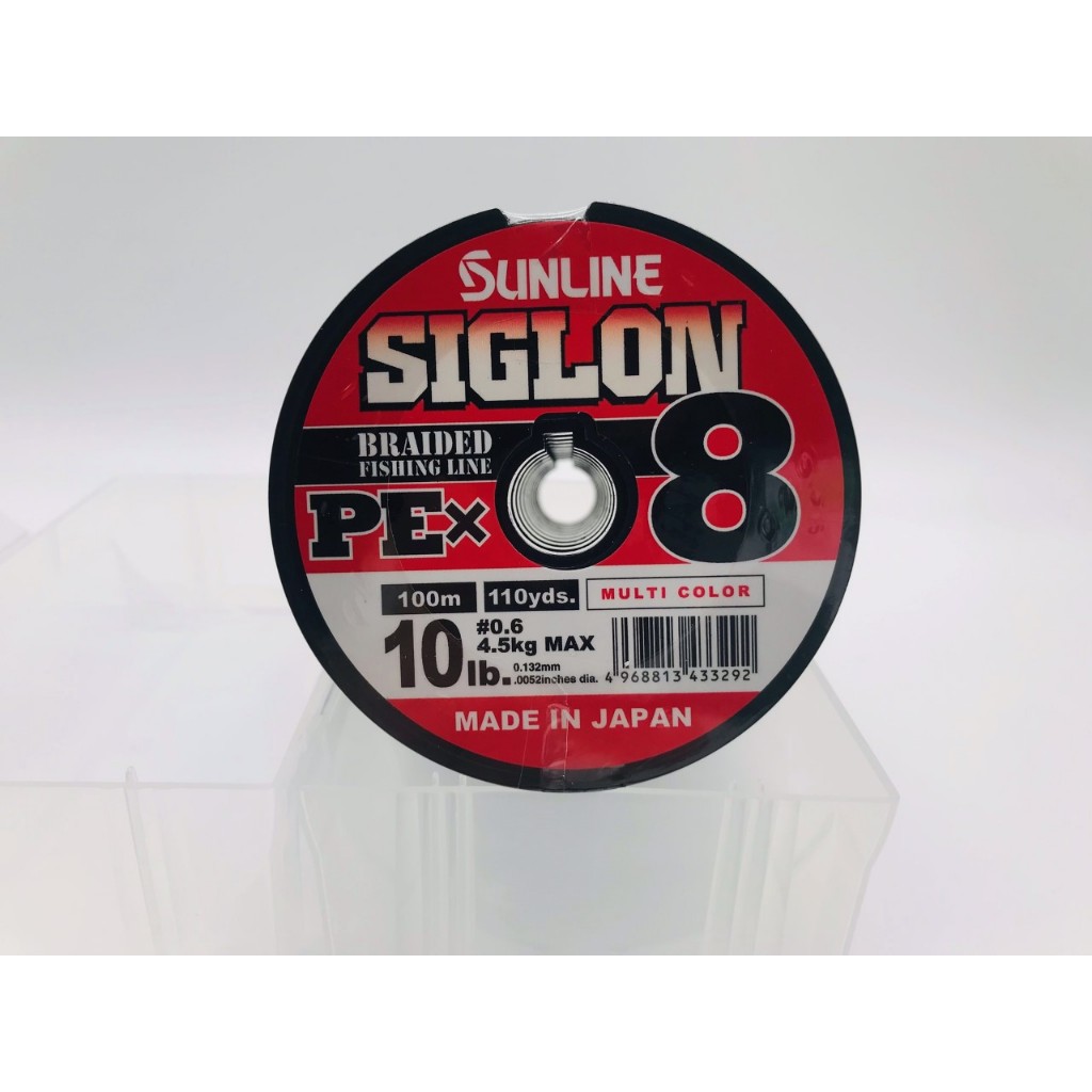 สาย Sunline Siglon Braided Fishing Line PEx8 สาย PE ถัก 8 ม้วนละ 100 เมตร แบบต่อเนื่อง | Shopee ...
