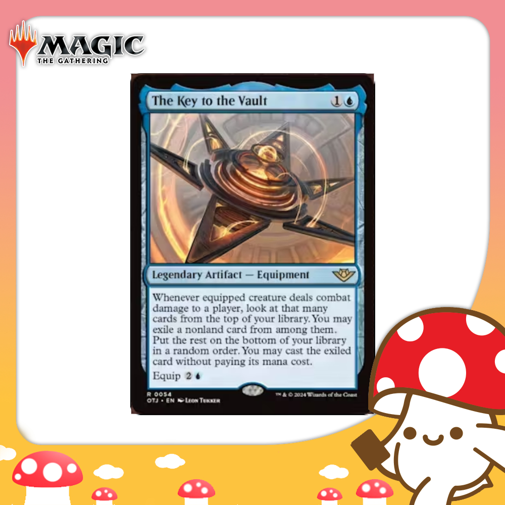 MTG - The Key to the Vault (OTJ) ภาษาอังกฤษ | Shopee Thailand