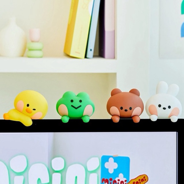 พร้อมส่ง LINE FRIENDS MININI MONITOR FIGURE โมเดลเกาะหน้าจอ | Shopee ...