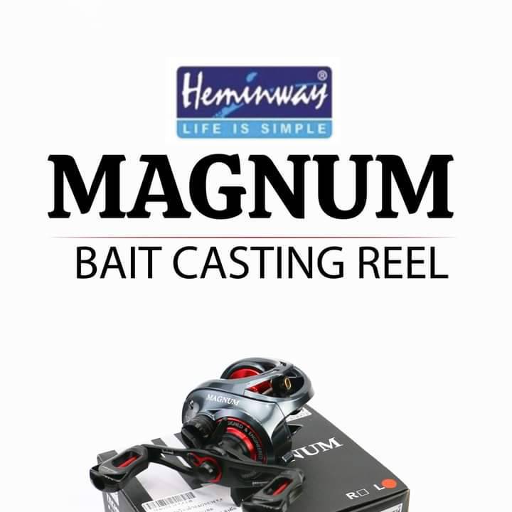 รอกหยดน้ำ HEMINGWAY MAGNUM รุ่นใหม่ล่าสุดปี 2023 ระบบช่วยลดการตีฟู่ปรับได้ 18 ระดับ มีคลิ๊กเสียง ...