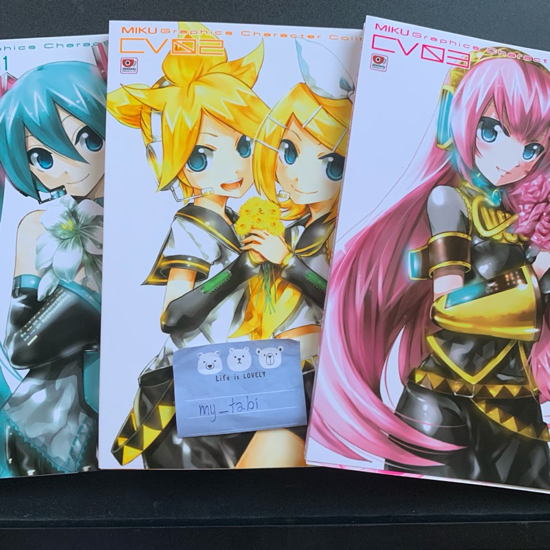 หนังสือรวมภาพ Vocaloid Hatsune Miku Graphic Character Collection ...