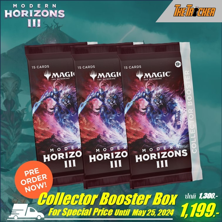 MTG Modern Horizons 3 (MH3) Collector Booster Pack | Shopee Thailand