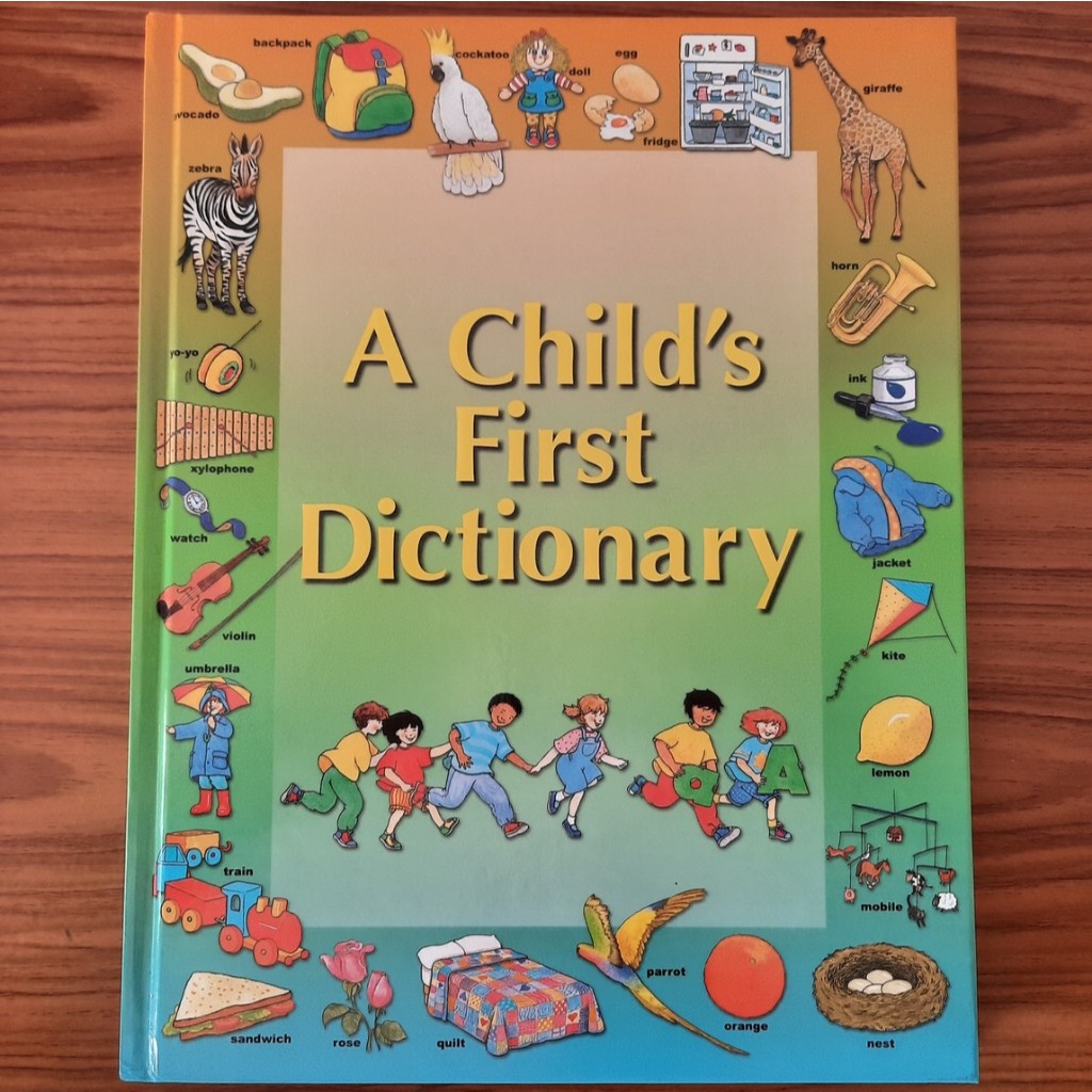 (มือสอง) [ปกแข็ง] A Child's First Dictionary พจนานุกรมภาพ อังกฤษ-อังกฤษ ...