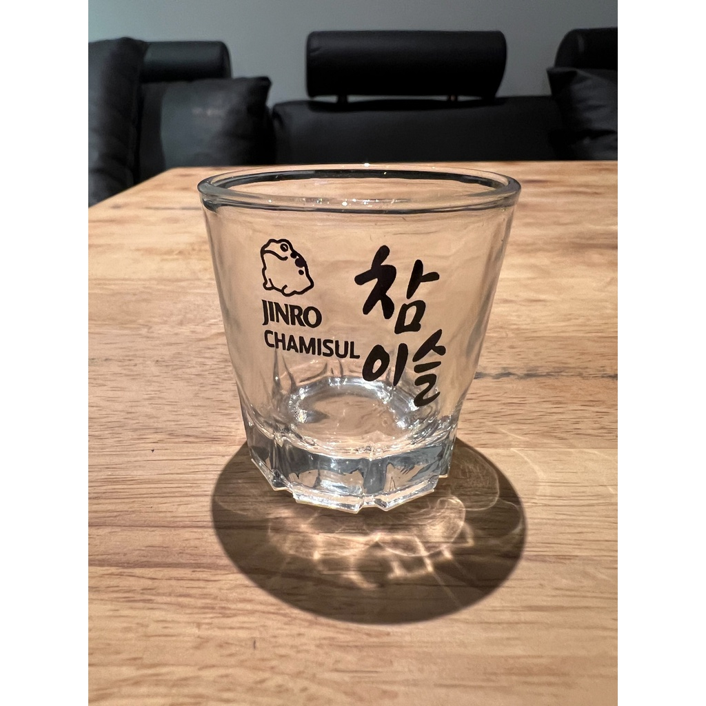 แก้วโซจู ของแท้จากเกาหลี แบรนด์จินโร Jinro Soju Glass brand jinro 진로 ...