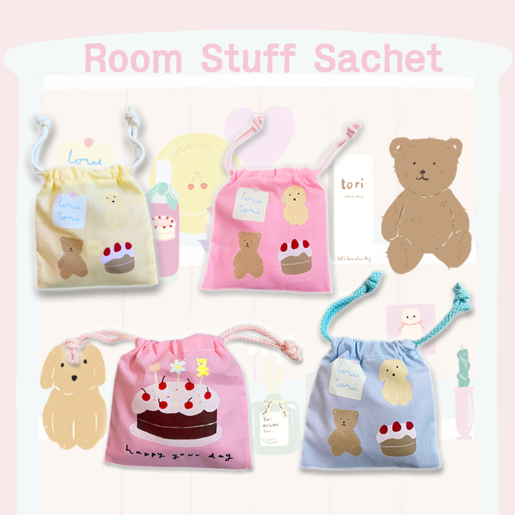TORIAROMA | [ Sachet ] ถุงหอมกระจายกลิ่น Room Stuff Sachet 🧸🧁 พกความหอม ...