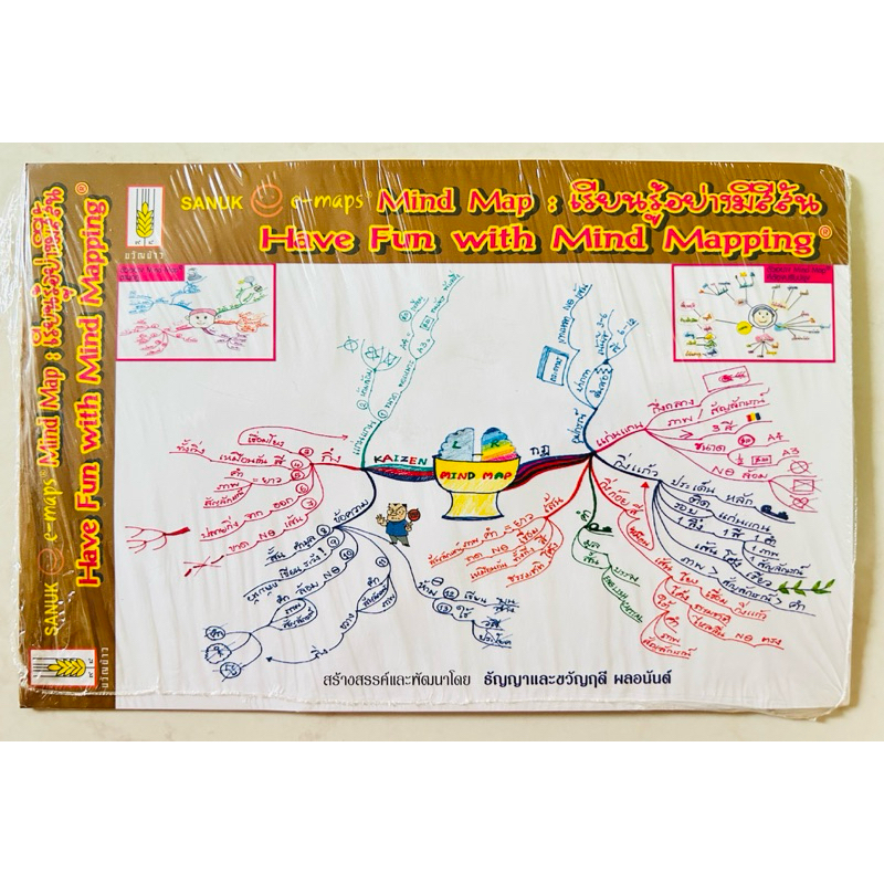 SANUK E-Map Mind Map เรียนรู้อย่างมีสีสัน | Shopee Thailand