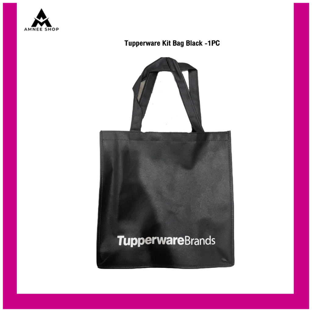 ถุงผ้า Tupperware Kit Bag Black -1PC 1ใบ | Shopee Thailand