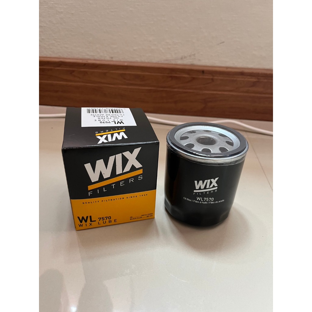 กรองน้ำมันเครื่อง WIX WL7570 สำหรับ Toyota Vigo Revo Fortuner | Shopee ...