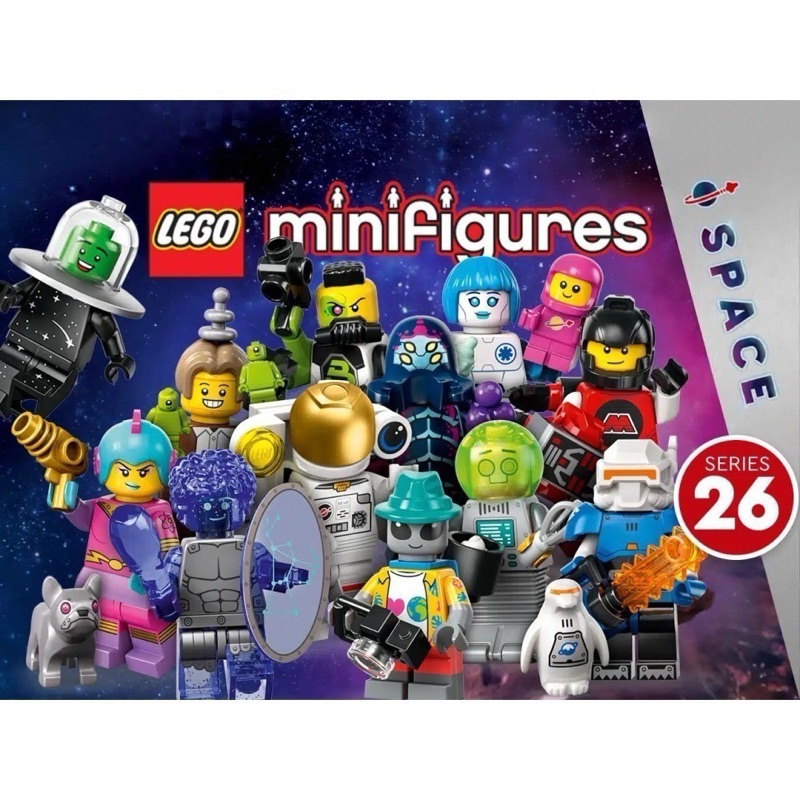 [พร้อมส่ง ] LEGO® 71046 Minifigures Series 26 – SPACE (Set Of 12) ของแท้ 100% NEW Sealed Box ...