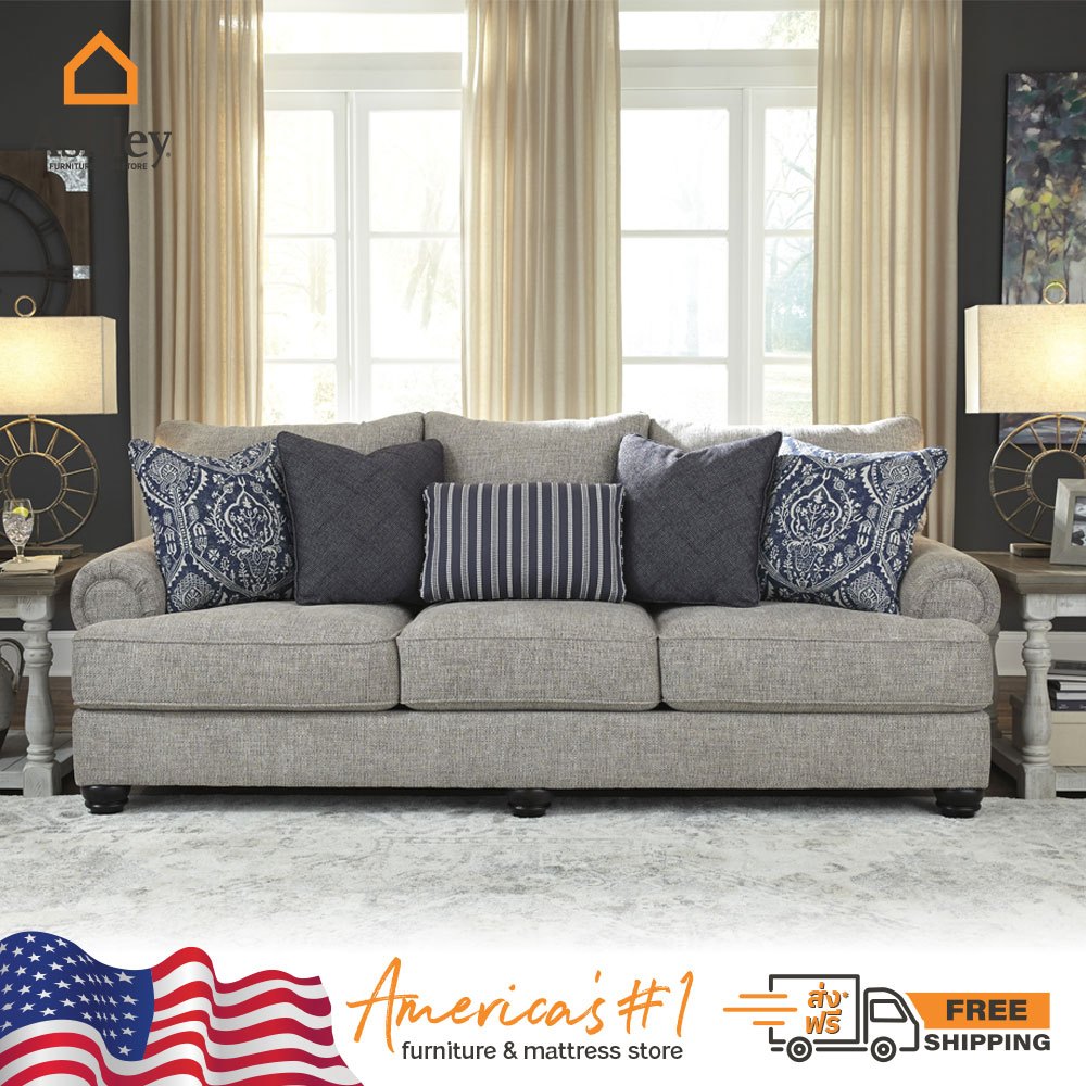 Ashley โซฟา 3 ที่นั่ง รุ่น MORREN/3,3 Seater Sofa | Shopee Thailand